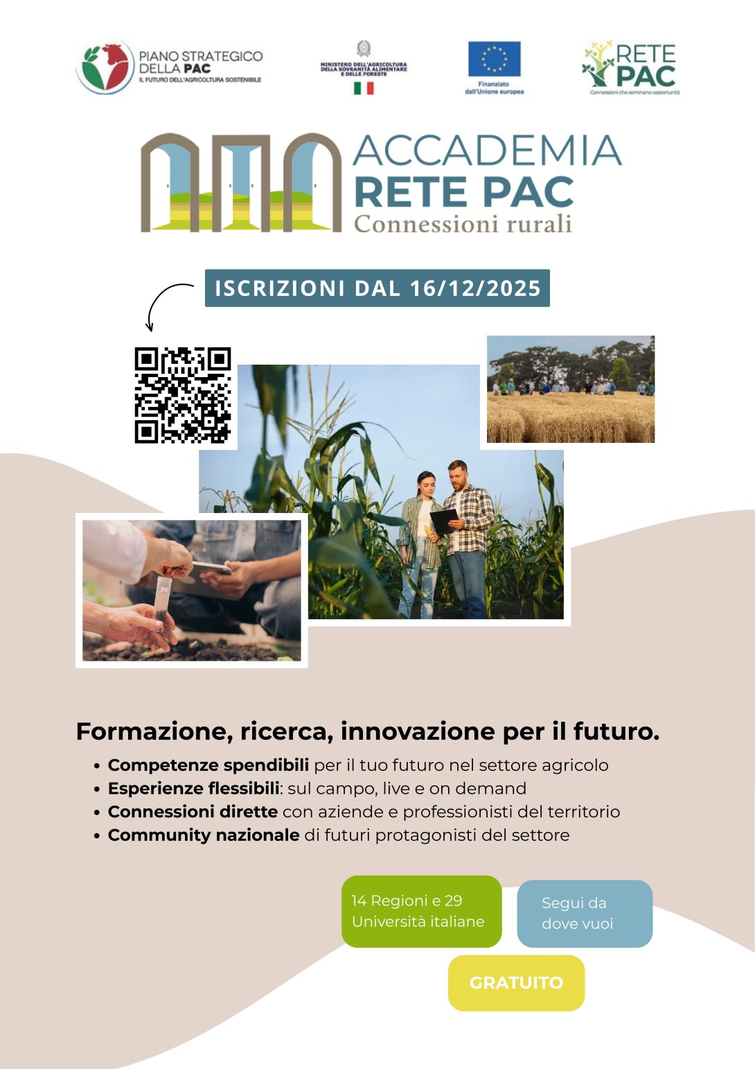 Accademia Rete PAC - Connessioni Rurali 2025 | Dipartimento di Scienze veterinarie